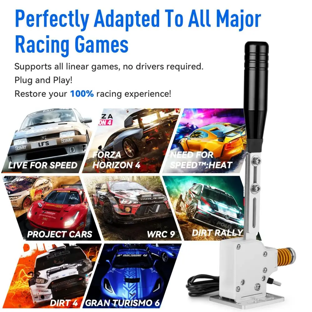 PC-Simulated-Racing-Game-Linear-Handbrake-Logitech-G29-G25-G27-G920-For ...