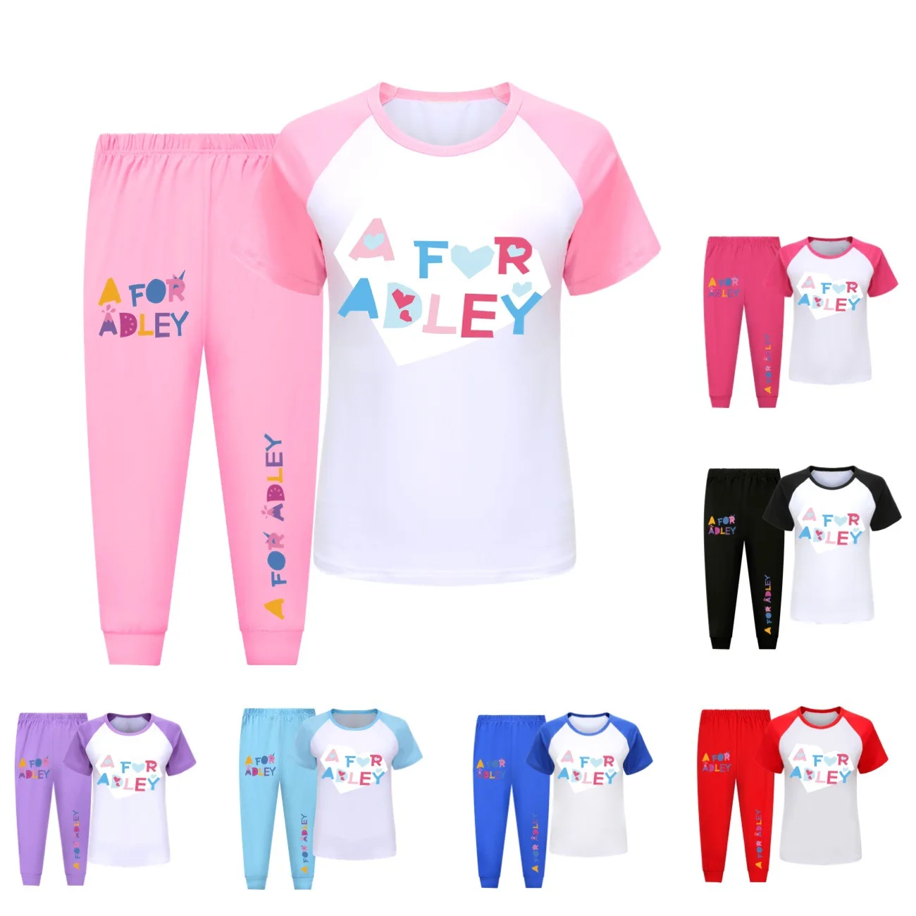 A-for-Adley-Clothes-Kids-Summer-Pajama-Sets-Baby-Boys-Short-Sleeve-Tops ...