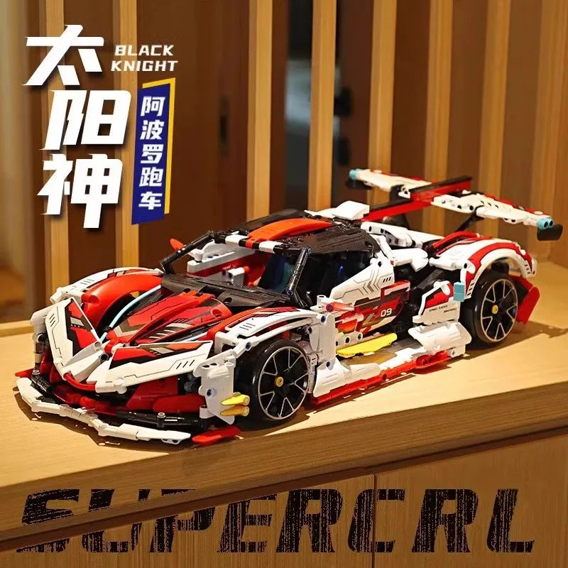 New-product-Sun-God-Apollo-Building-Blocks-Car-Sports-Car-Racing-Boy ...