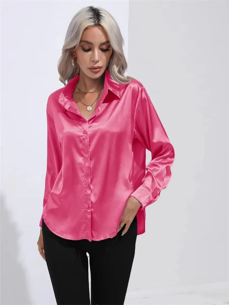 Camisa Interior informal de estilo primavera y otoño para mujer, Top ...
