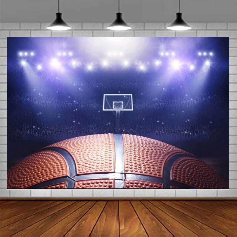 Basketball-Court-Indoor-Photography-Backdrop-Sports-Club-Photo-Studio ...