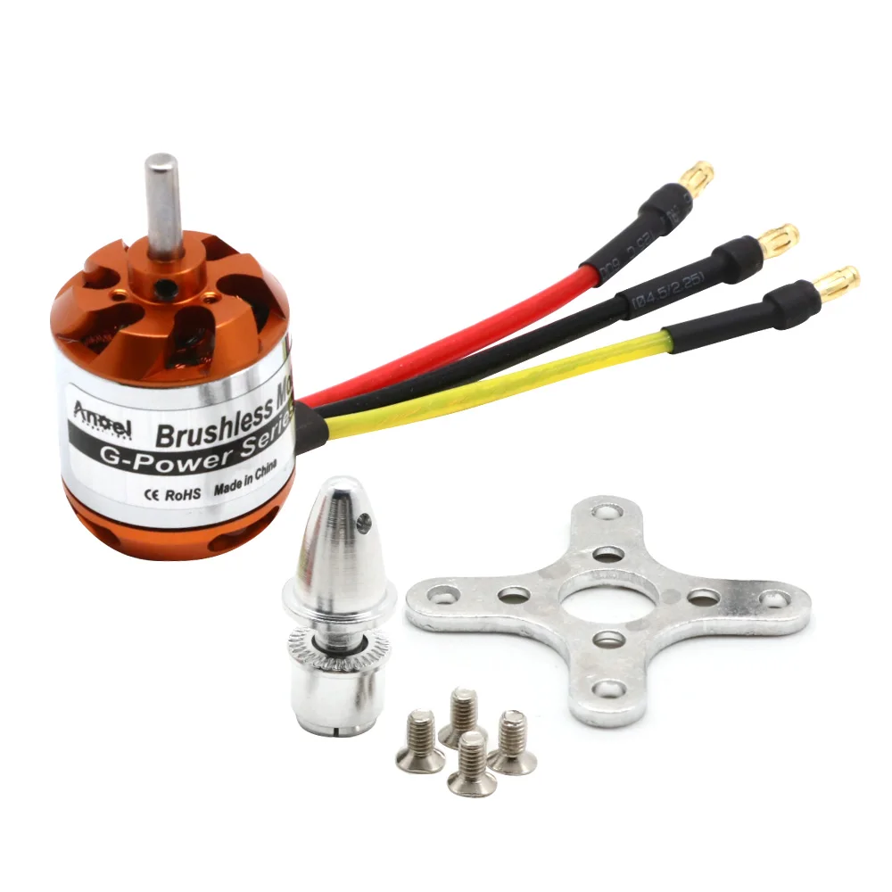 Uangel-Anoel-D2836-750KV-880KV-1120KV-1500KV-2-4S-4-0mm-Shaft-Outrunner ...