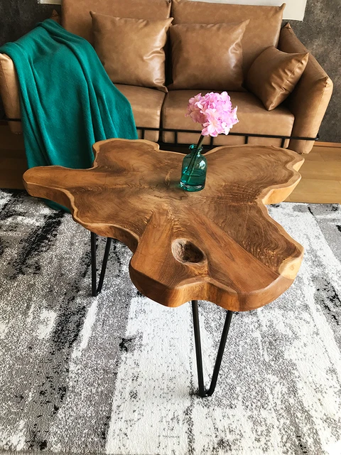 Natural Teak Wood Log