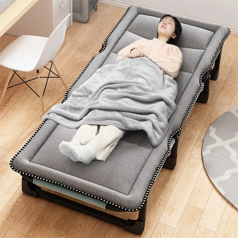 Modern-Folding-Bed-with-Mattress-Office-Dormitory-Lunch-Break-Single ...