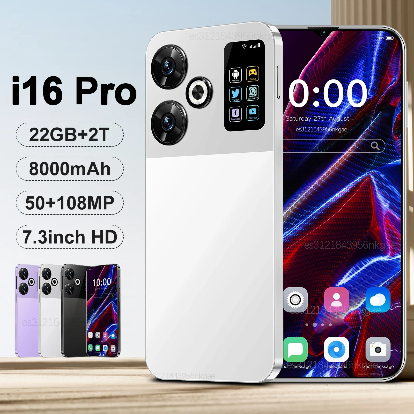 Original-i16-Pro-Smartphone-5G-7-3inch-Snapdragon-8gen3-22G-2TB-Cell ...
