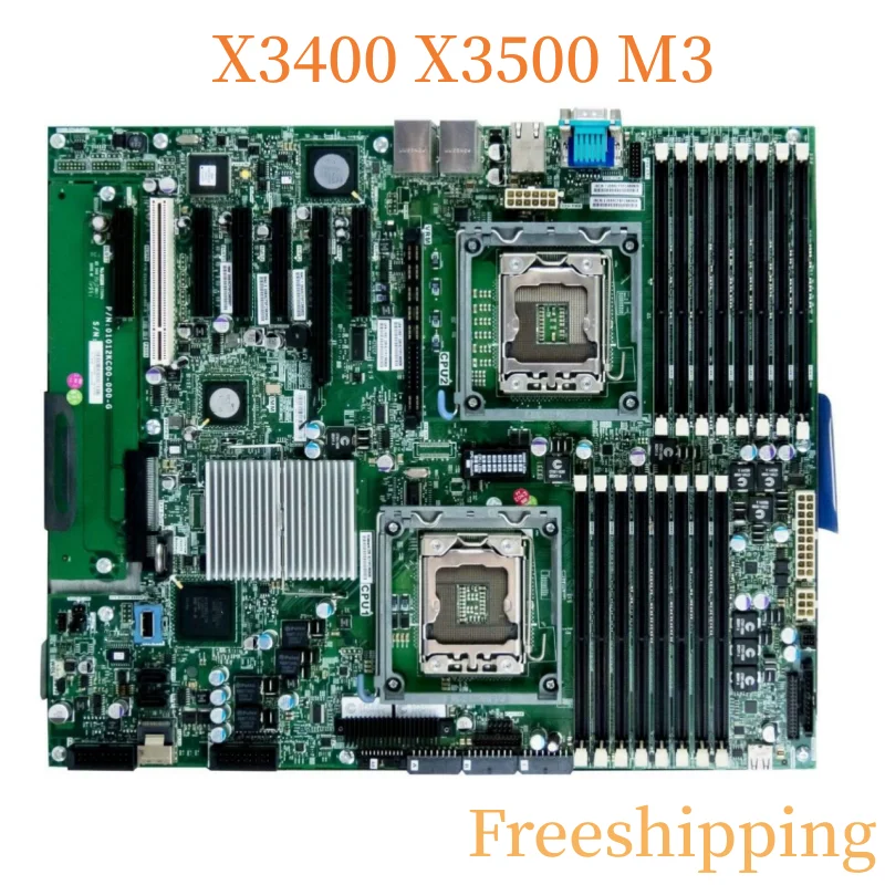 81Y6004-For-IBM-X3400-X3500-M3-Motherboard-81Y6003-69Y3752-LGA1366-DDR3 ...