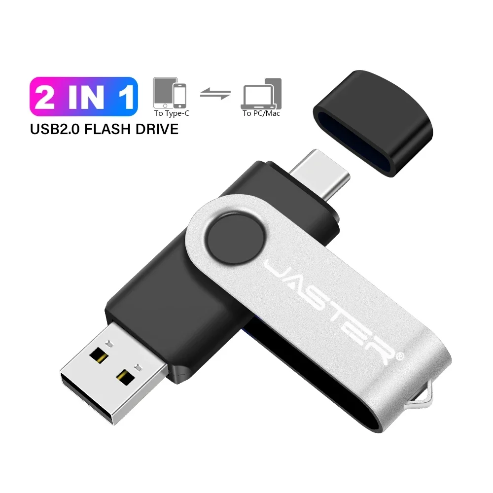 TYPE-C-USB-Flash-Drive-64GB-High-Speed-Memory-Stick-Free-Key-Chain-Pen ...