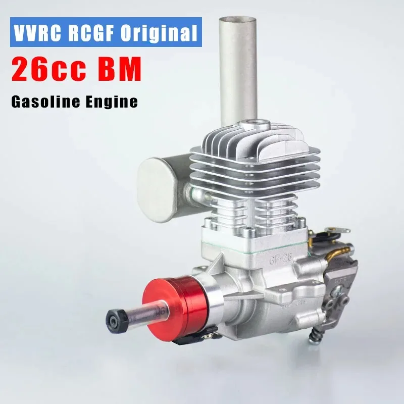 NEW-V2-RCGF-26cc-BM-Petrol-Gasoline-Engine-26ccBM-For-RC-Model-Airplane ...
