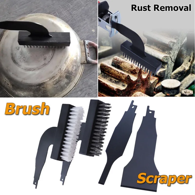 Electric-Cleaning-Brush-Head-Scraper-for-Reciprocating-Saws-Rust ...