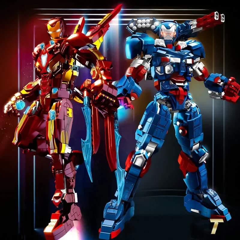 Disney-Homem-De-Ferro-MK50-Rob-Armadura-Guerra-Patriota-A-o-Robot ...