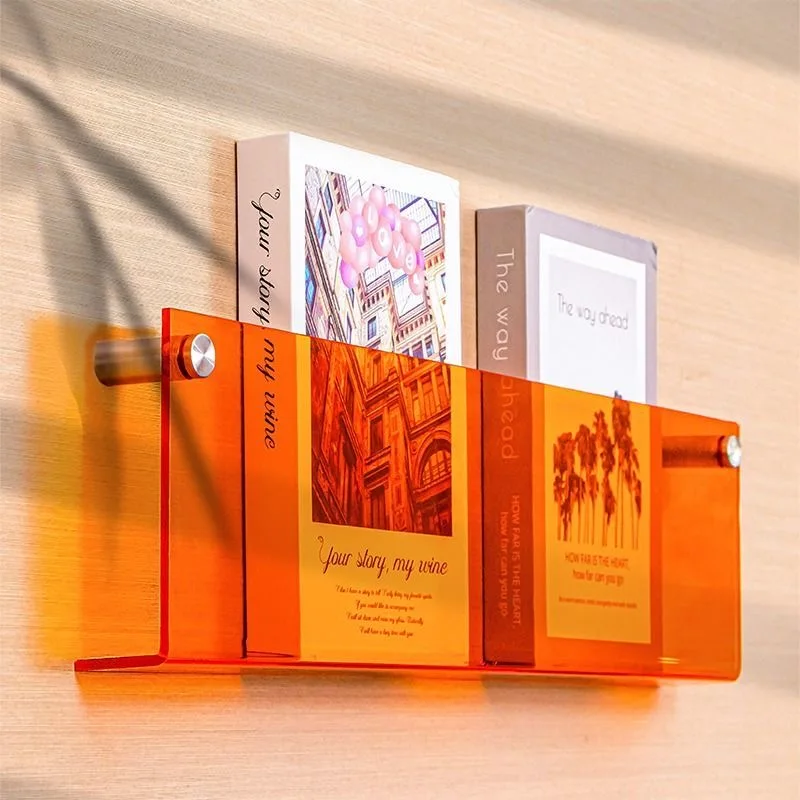 40cm-Storage-Rack-Acrylic-Shelf-Clear-Wall-Mounted-Thick-Transparent ...