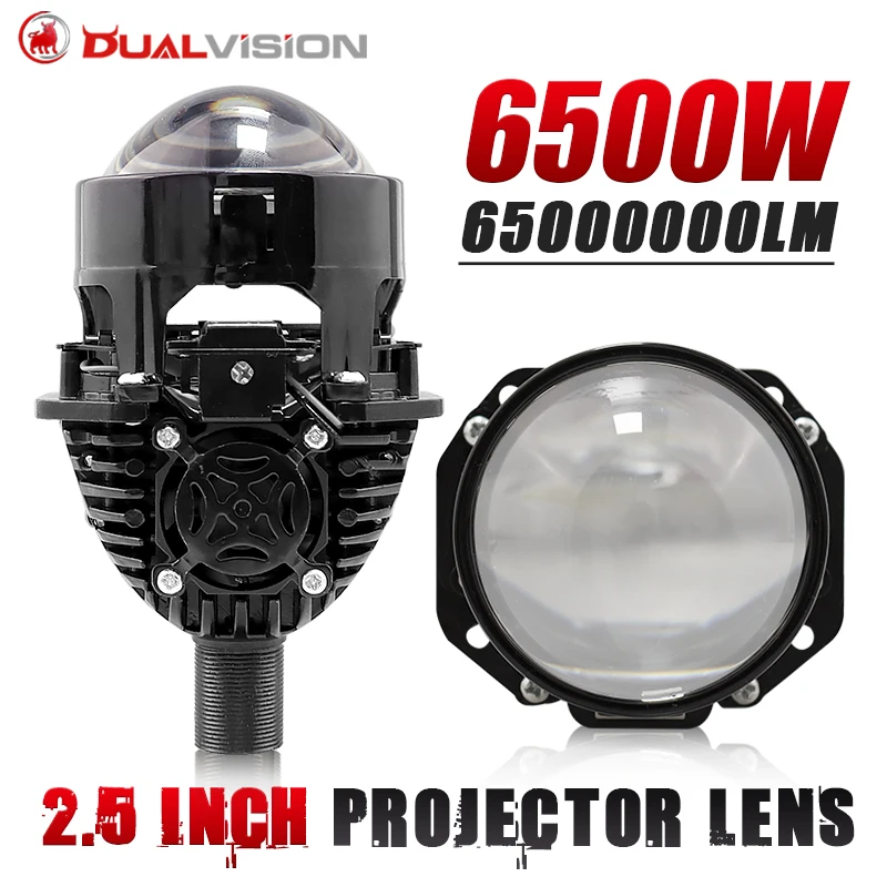 2PCS 2.5 Inch Bi LED Projector Lenses For Headlight Hella 3R G5 Car ...
