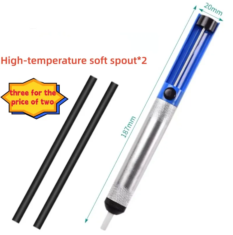 Hot-Aluminium-Desoldering-Suction-Pump-Tool-Solder-Sucker-Suction-Tin ...