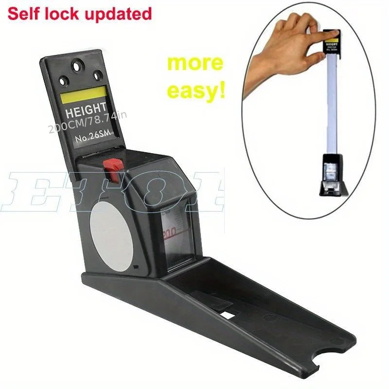 Updated-self-lock-Wall-Mounted-Height-Meter-0-200cm-Stadiometer-Baby ...