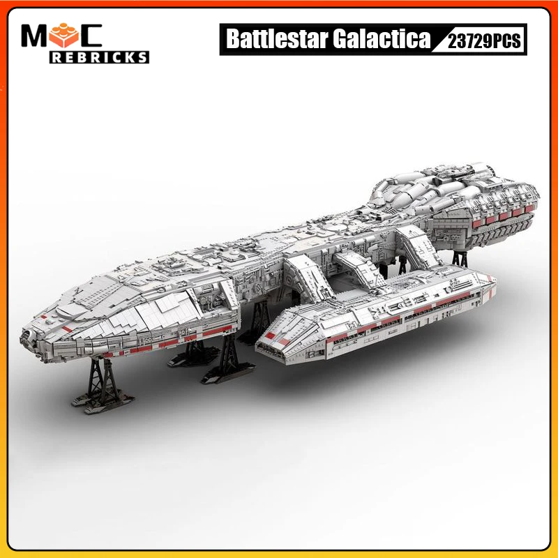 MOC-Blocos-de-Constru-o-de-Arma-Militar-Nave-Espacial-Modelo-de ...