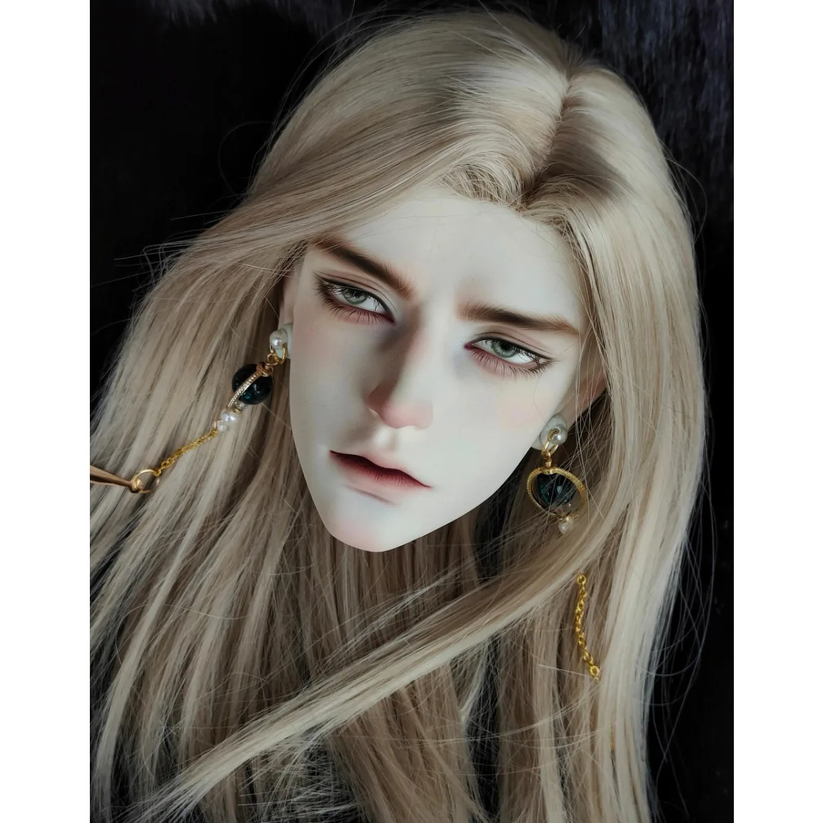 HuoD BJD Head 1/3 Uncle Realistic Resin Figure Ball Jointed Dolls Toys ...