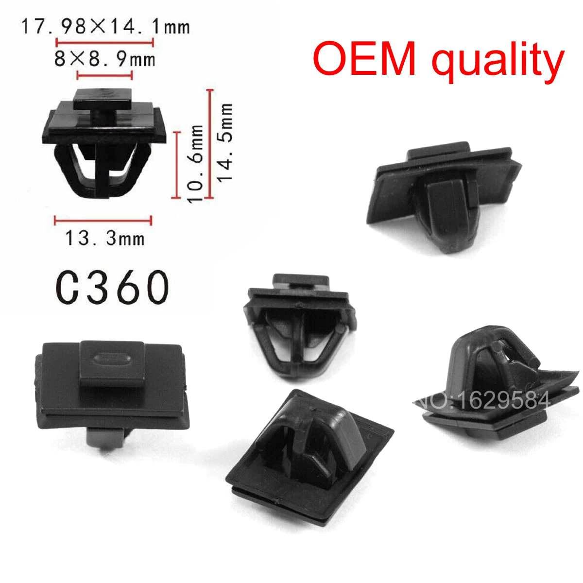 10-100-500x-OEM-Body-Side-moulding-Clip-for-KIA-Hyundai-8775638000 ...