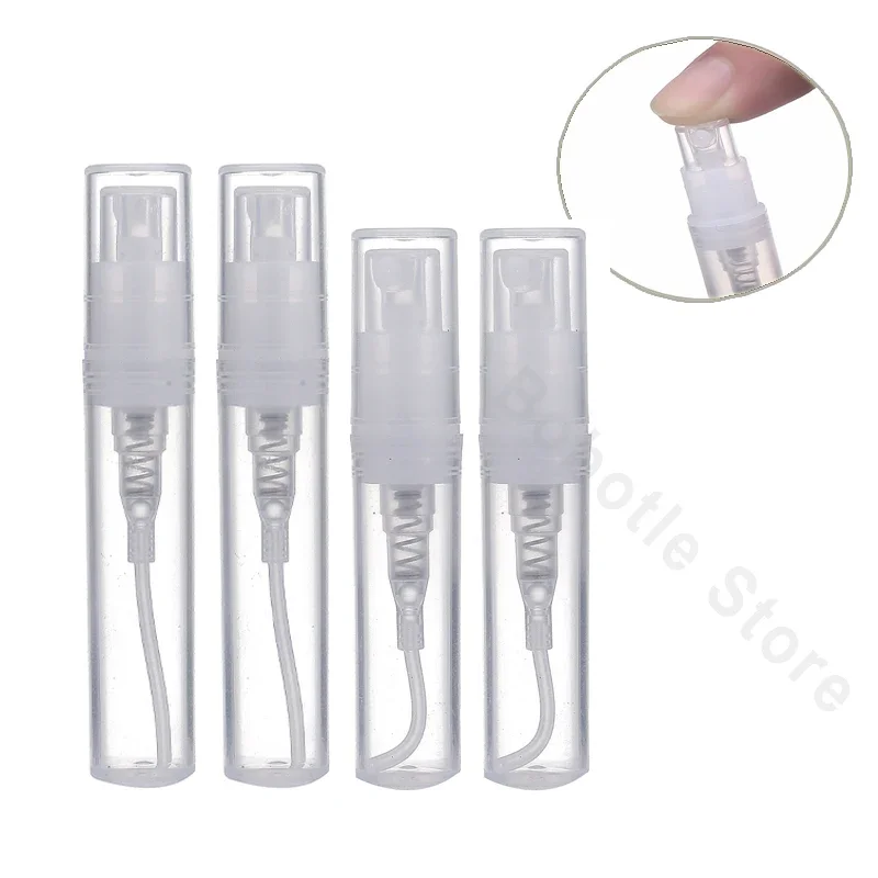 50/100pcs 3ml 5ml Mini Plastic Spray Bottle Portable Perfume Perfume ...