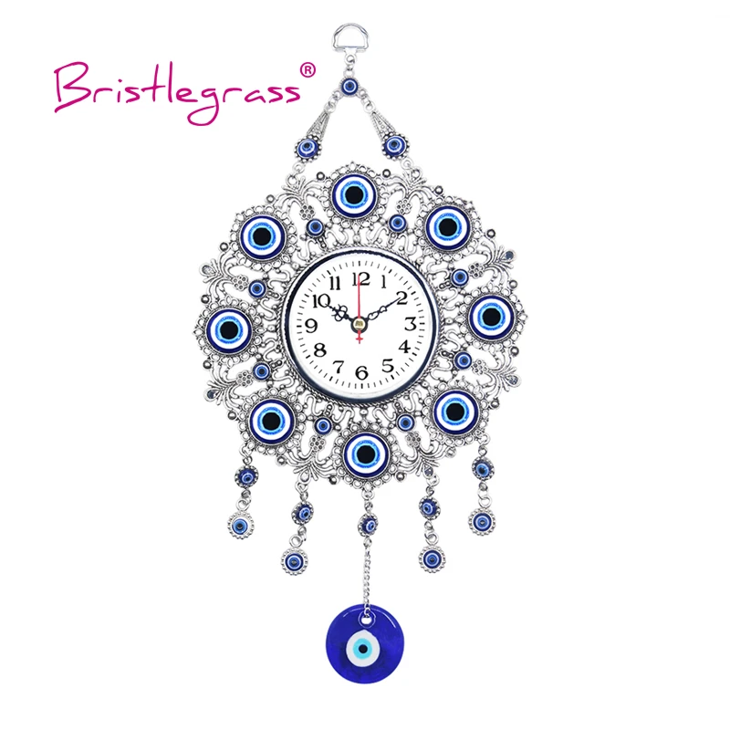 Turkish Evil Eye Wall Hanging Turkish Large Blue Evil Eye Amulet – Oval ...