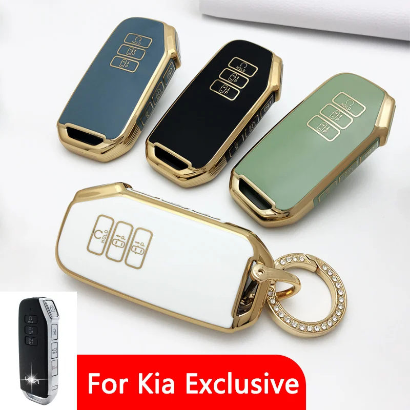 Tpu 자동차 원격 키 케이스 커버 홀더 쉘 기아 쏘렌토 Mq4 스팅어 스포티지 R 쏘렌토 씨드 Cd 세라토 포르테 자동차