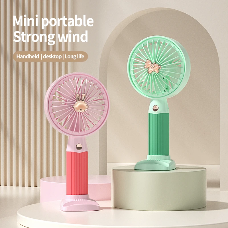 Hand-held-small-fan-portable-portable-portable-mini-charging-mute ...