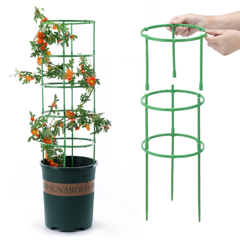 Support-de-plante-de-jardin-semi-transparent-support-de-fleur-jos ...