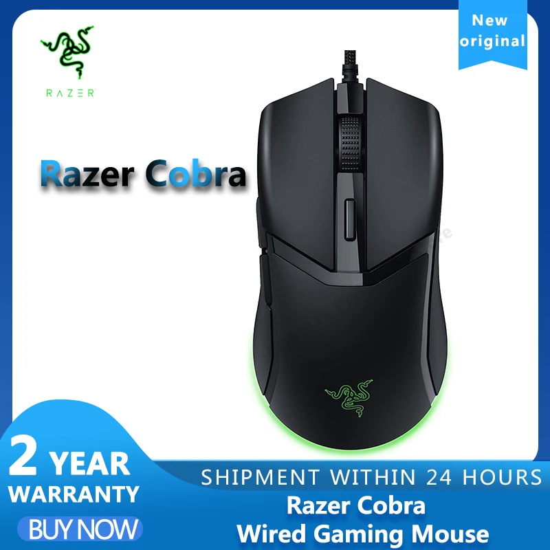 Original-Razer-Cobra-58g-Lightweight-Wired-Gaming-Mouse-Optical-Mouse ...