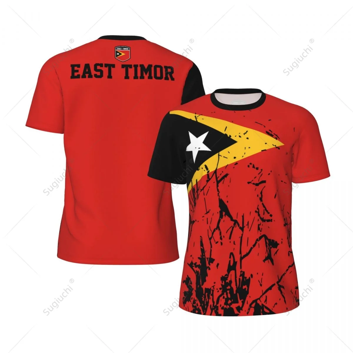 Exclusive design East Timor Flag Grain 3D Printed Men For Running Bike ...