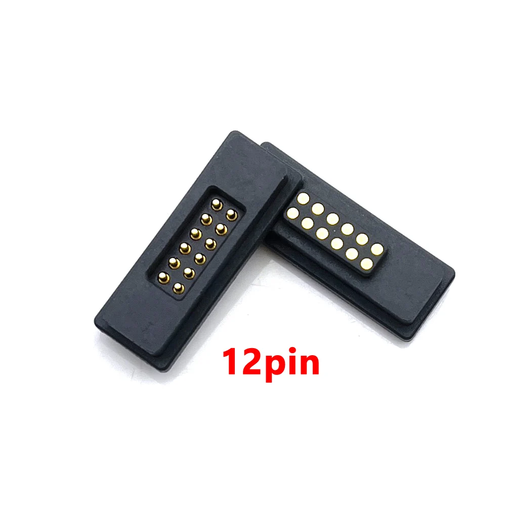 6-12Pin-2A-waterproof-high-Current-Magnet-Suction-Spring-Pogo-Pin ...