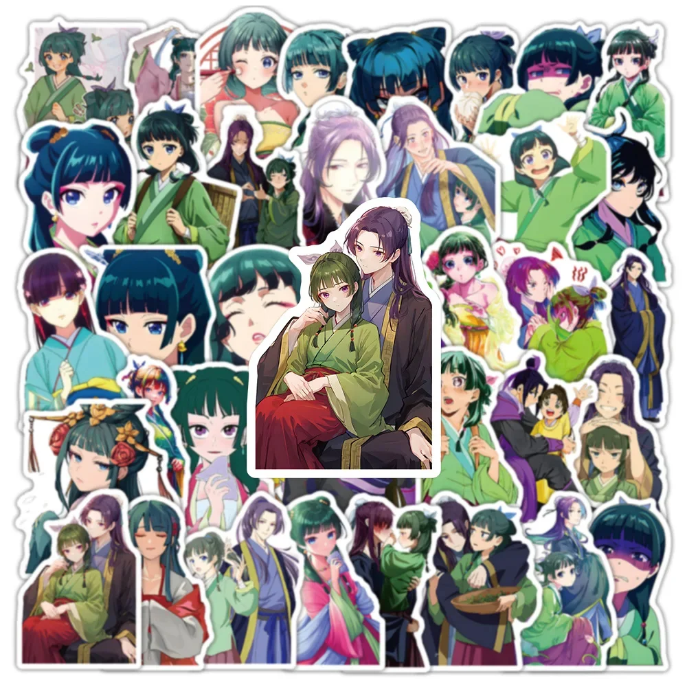10-53Pcs-Cartoon-Anime-The-Whispering-of-Medicine-Girl-Decorative ...