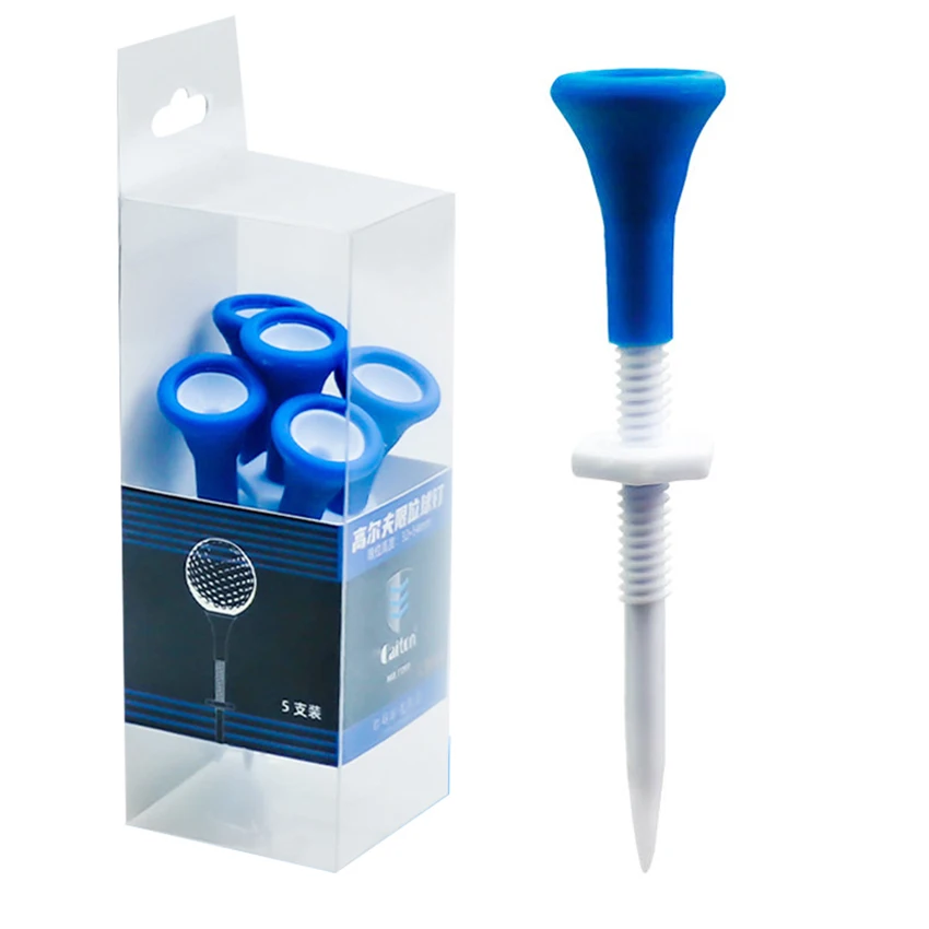 5pcs-box-Silicone-Head-Golf-Plastic-Tees-Height-can-be-adjusted-freely ...