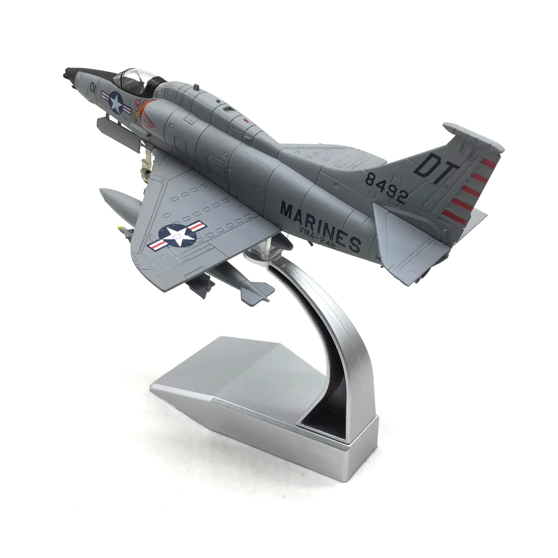 Diecast-Metal-1-72-Scale-USAF-Marine-Corps-Skyhawk-A-4-Aircraft-Alloy ...