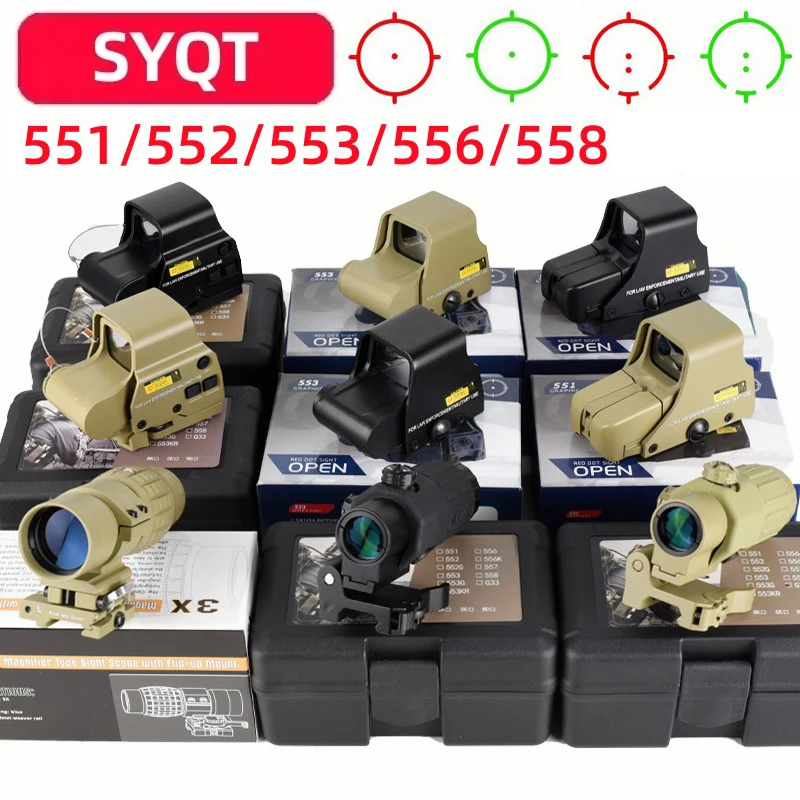 Holographic-3X-G33-551-552-553-556-558-Red-Green-Dot-Sight-Red-Dot ...