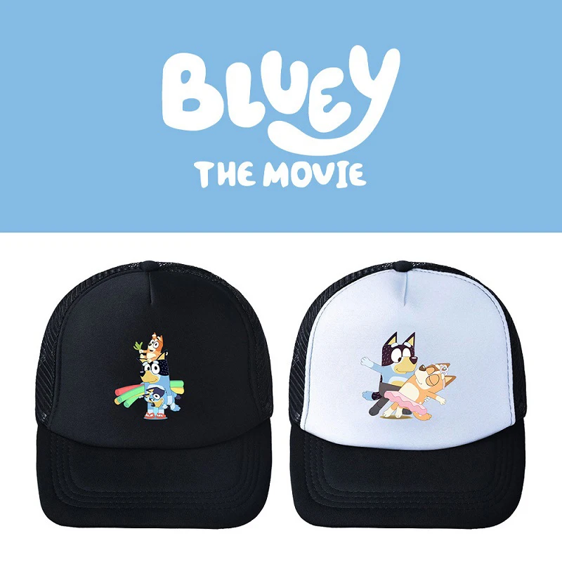 Cartoon-Bluey-Baseball-Cap-Bingo-Hat-Adjustable-Bluey-Cosplay-Hip-Hop ...