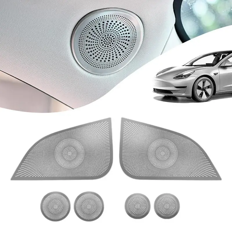 Tesla model 3 speaker cover store