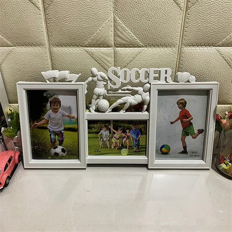 Soccer-Football-Photo-Frame-Plastic-Wall-Mounted-Photo-Frame-Wedding ...