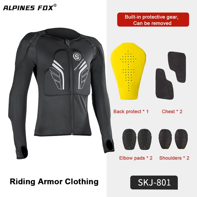 New Motorcycle Armor Jacket Summer Men Motorcorss Undershirt Full Body ...