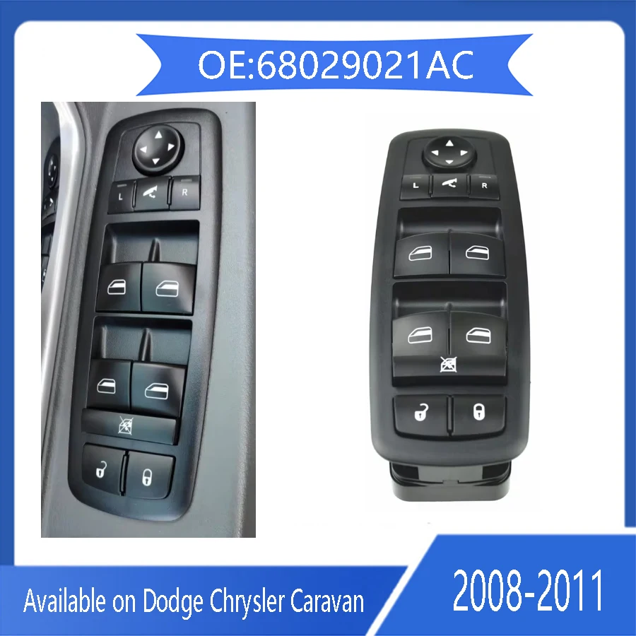 For-Dodge-Chrysler-68029021AC-Caravan-04602534AC-Glass-lift-switch ...