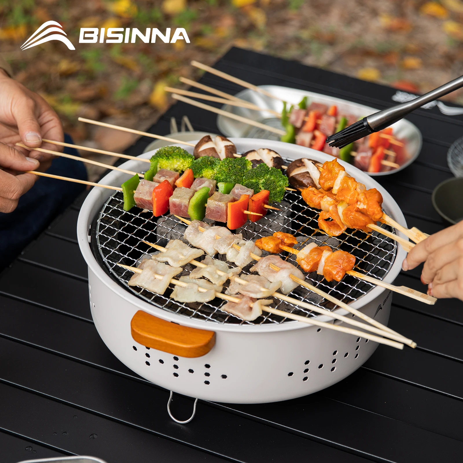 BISINNA-Outdoor-Fire-Pit-Home-Multi-funcationcl-Fire-Pits-BBQ-Grill-for ...