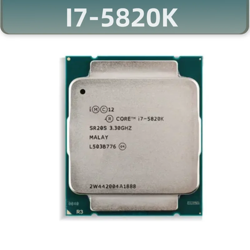 Processador central core i7 5820k i7-5820K 3.30ghz 15m 6-núcleos ...