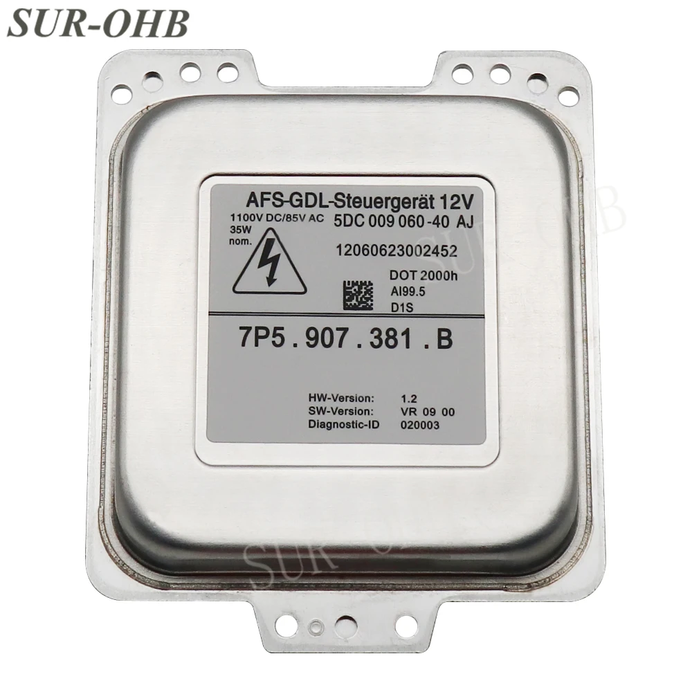 Módulo unidade de controle para Porsche, SUR novo farol xenon reator ...