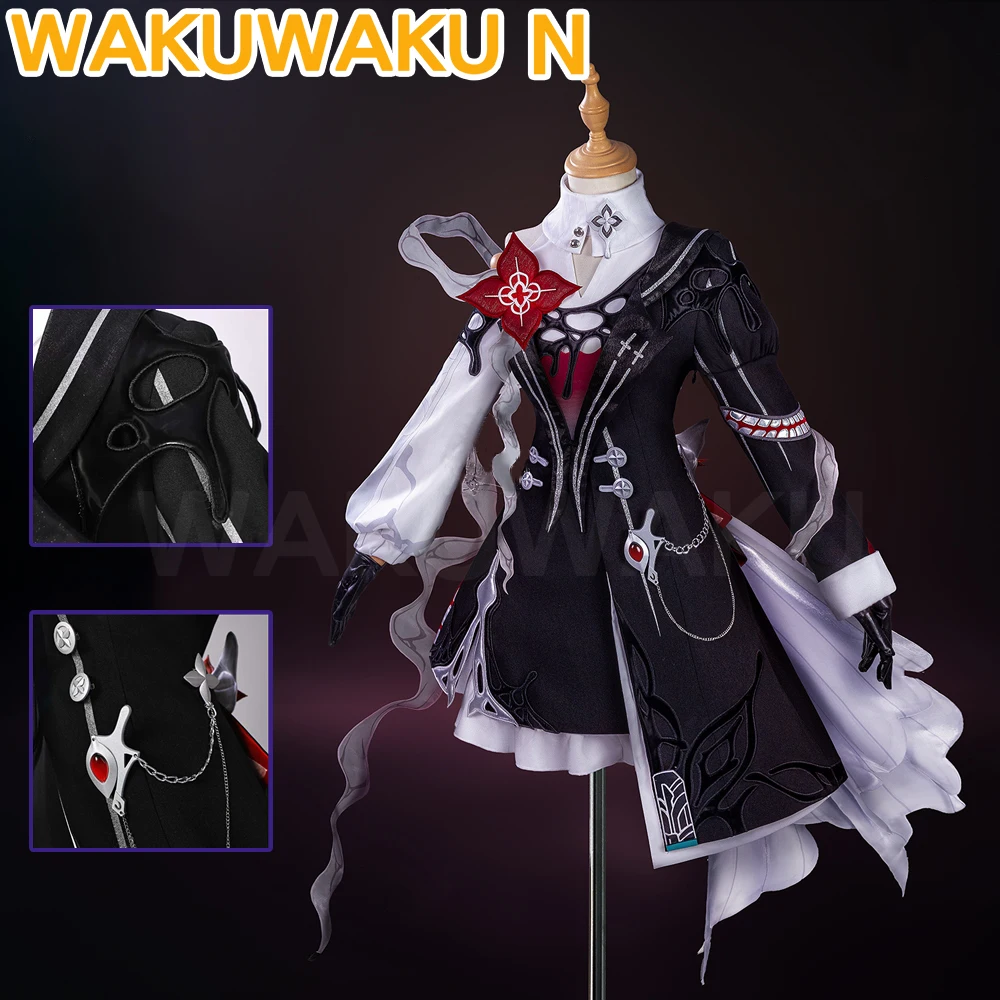 IN STOCK Evernight Cosplay Costume Game Honkai: Star Rail WakuWaku-N ...