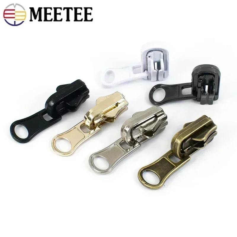 5-10-20Pc-5-Rotating-Zipper-Head-for-Resin-Metal-Nylon-Zippers-Double ...