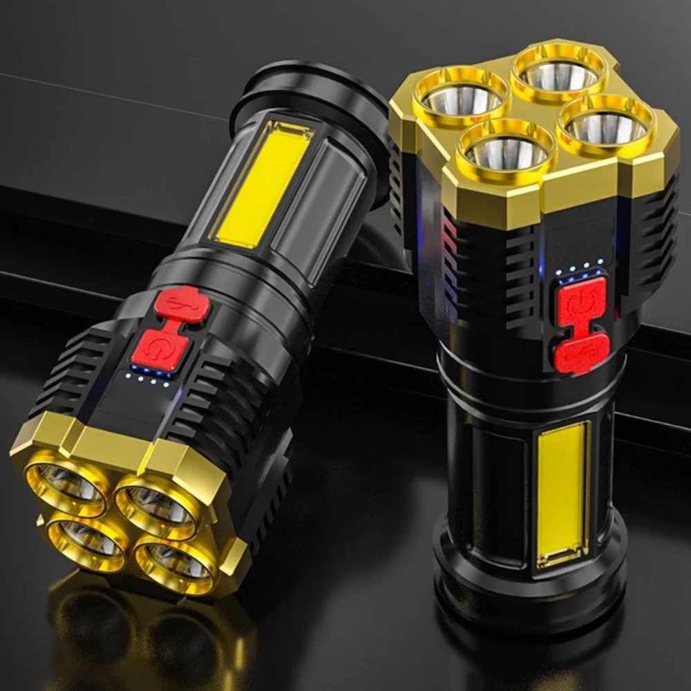 Rechargeable Tactical Led Flashlight | Led Tactical Torch Flash Light ...