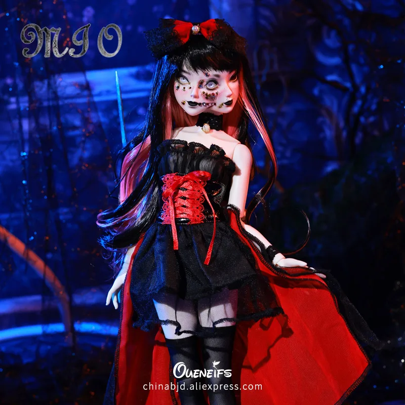 Mio 1/4 Bjd doll ShugaFairy Face Double-sided Modeling Handcrafted ...