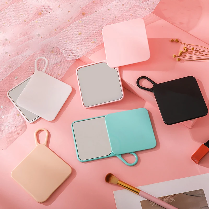 Small-Quadrate-Mirror-Portable-Sliding-Cover-Make-Up-Mirror-Mini-Mirror ...