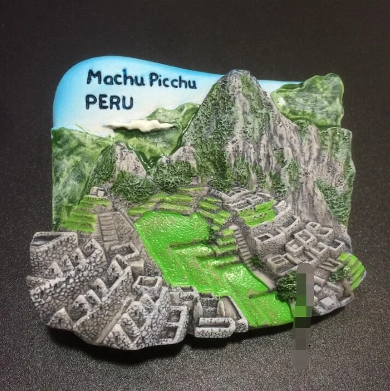 Peru Hot Selling Newest Machu Picchu Ruins Tourist Souvenir Resin ...
