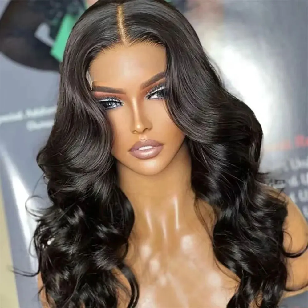 13x4 Body Wave Lace Front Wigs Human Hair 13x6 HD Transparent Lace ...