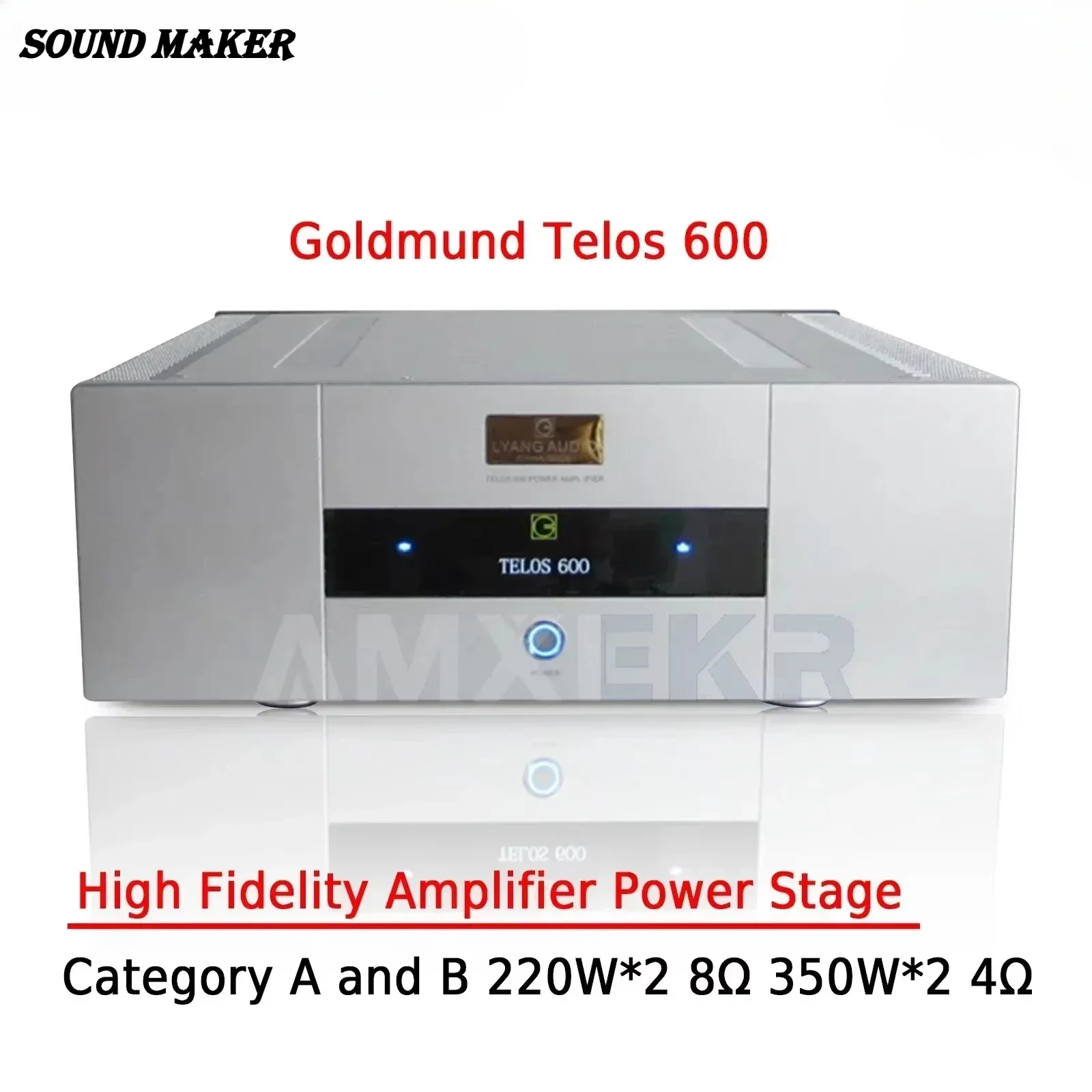 Sound Maker-Goldmund Telos 600 Pure Power Amplifier Fever Hifi 350W*2 ...