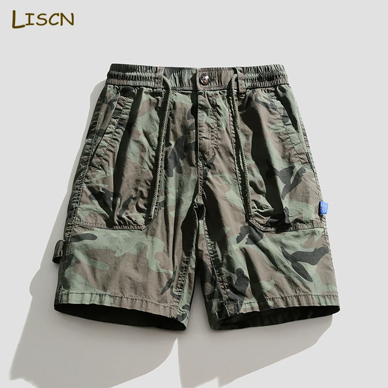 Men-Casual-Cargo-Shorts-Men-New-Fashion-Korean-Style-Summer-Loose ...